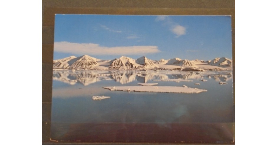 NORVEGIA - PEISAJ ARTIC, PENINSULA BROGGER - SCRISA . | arhiva Okazii.ro