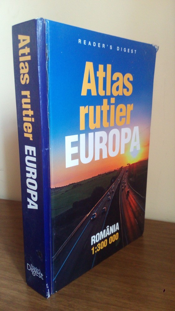Atlas Rutier Europa | Reader's Digest | arhiva Okazii.ro