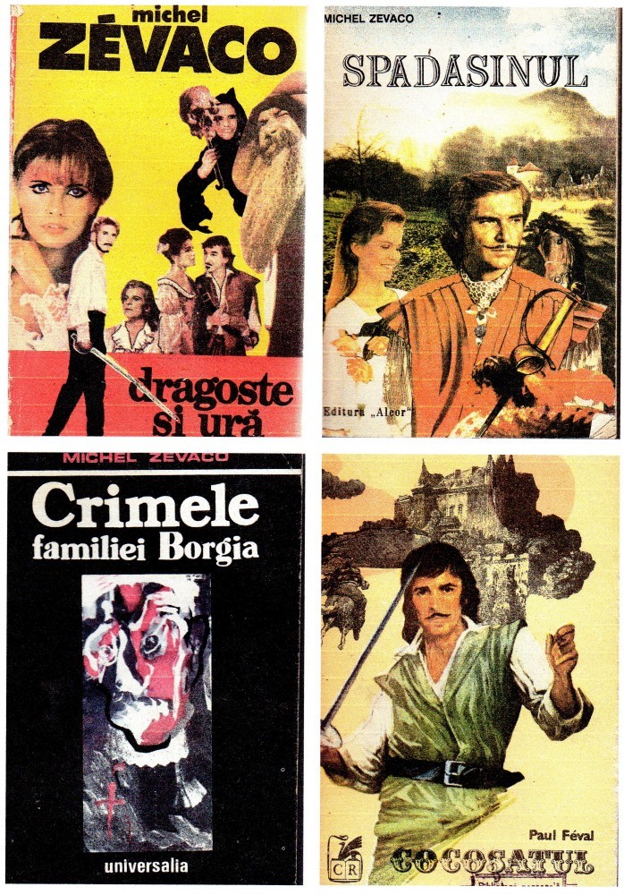 4 CARTI CAPA SI SPADA | arhiva Okazii.ro