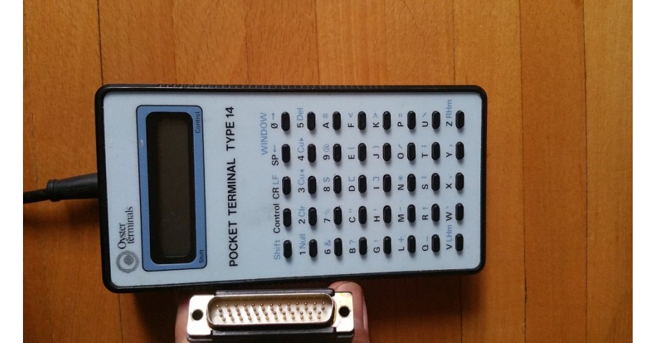 Oyster Terminals Pocket Terminal Type 14 Tester | arhiva Okazii.ro