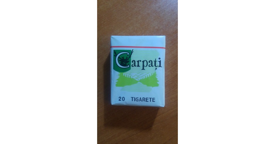 pachet de tigari carpati -stare foarte buna-20 de tigarete | arhiva ...