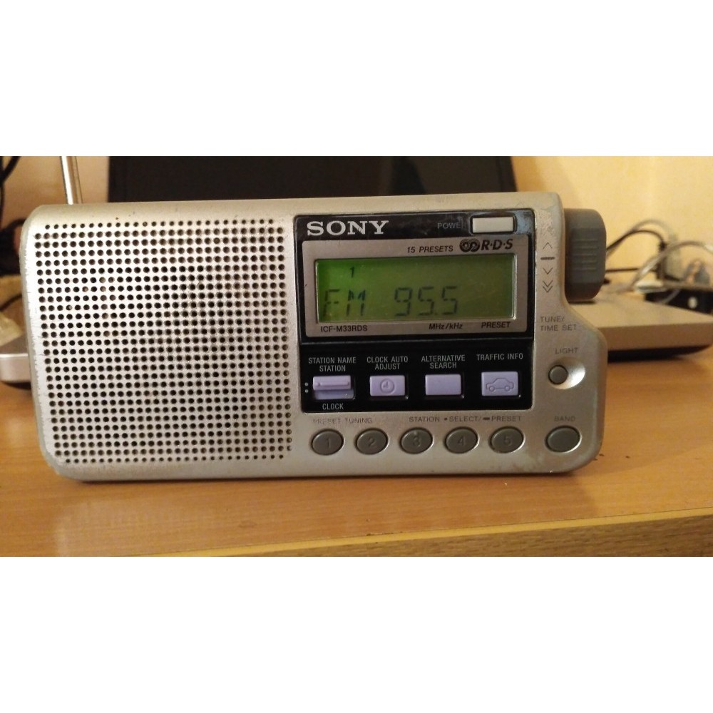 RADIO PORTABIL DIGITAL SONY ICF-M33RDS | arhiva Okazii.ro