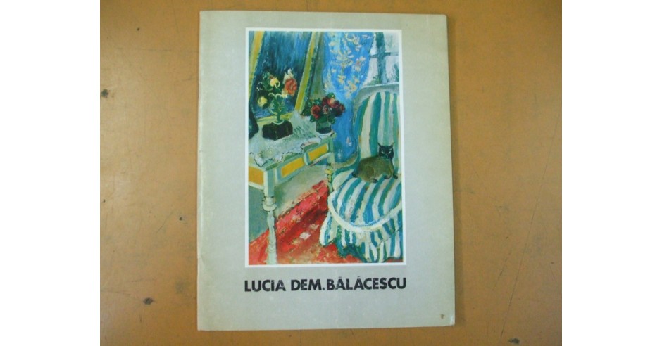 Lucia Dem Balacescu pictura grafica catalog expozitie Dalles 1971 ...