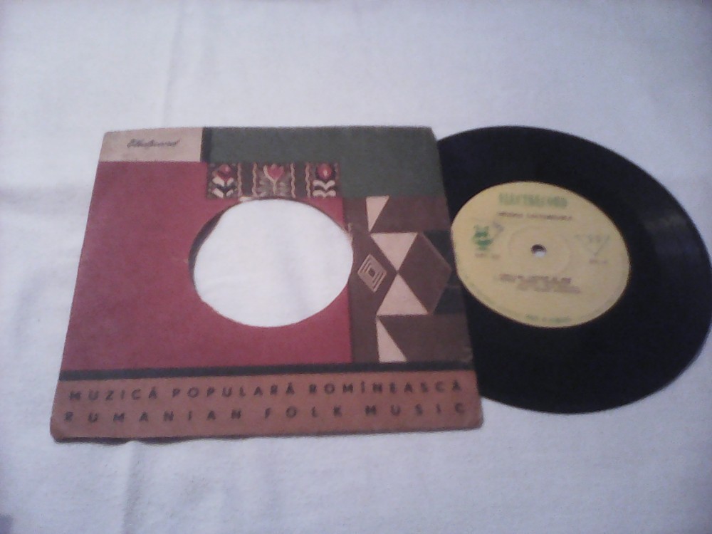 DISC VINIL MUZICA LAUTAREASCA VIOLETA ROMANESCU GABI LUNCA FOARTE RAR ...
