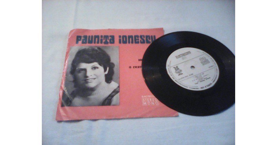 DISC VINIL PAUNITA IONESCU FORMATIA SFINX 1976 RAR!!EDC 10.529 STARE ...