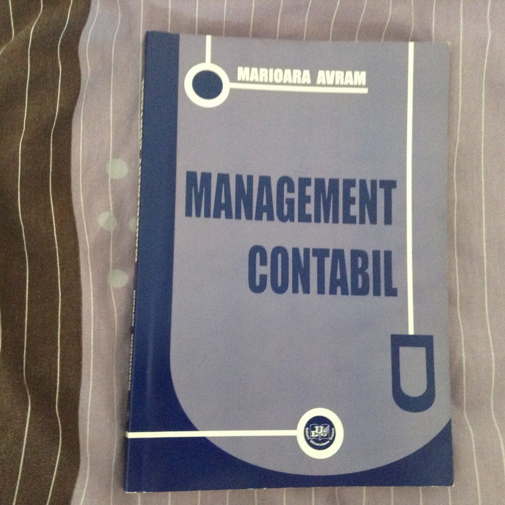 carte - Management contabil de Marioara Avram anul 2010 / 262 pagini ...