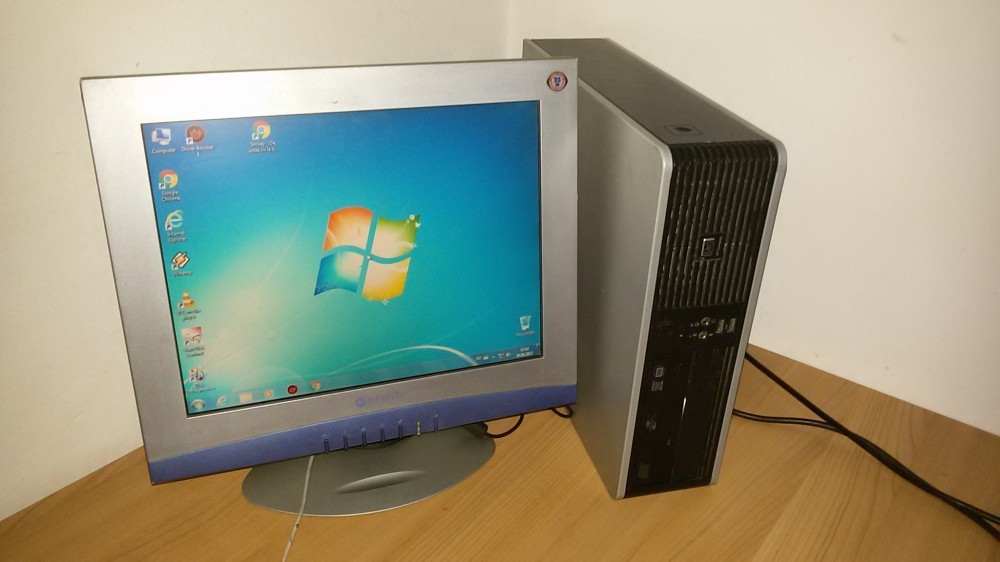 MINI Calculator dual core 3,5GB 160gb video unitate pc sistem eventual ...