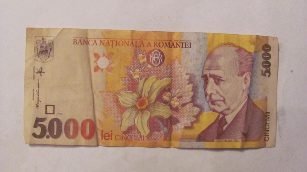 CY - 5000 lei 1998 Romania | arhiva Okazii.ro