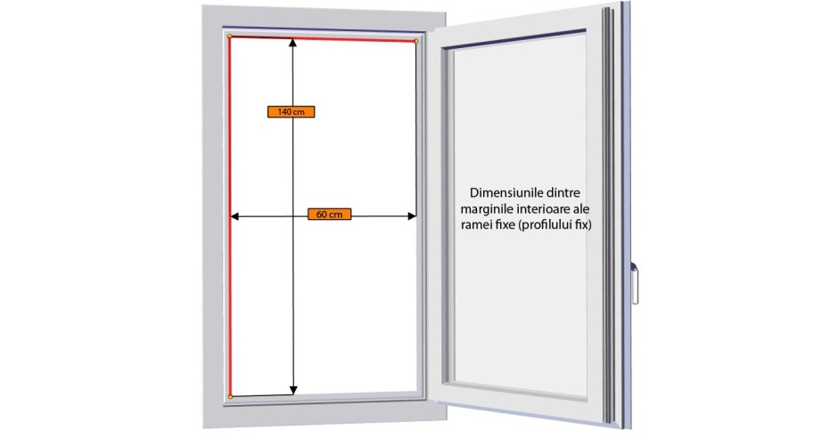 Executam plasa impotriva insectelor , tantari , muste - Rama geam ...