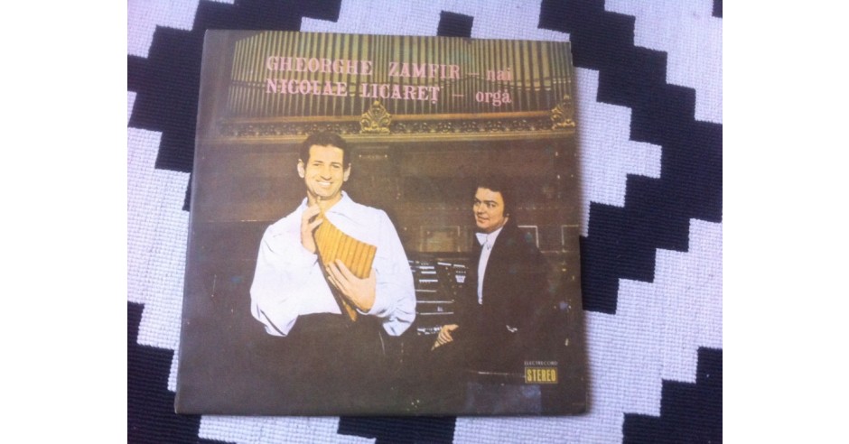 Gheorghe Zamfir nai Nicolae Licaret orga disc vinyl lp muzica populara ...