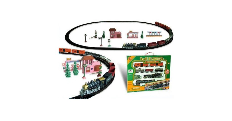Trenulet electric 2 in 1 pt transport calatori si marfa Mega Intl ...