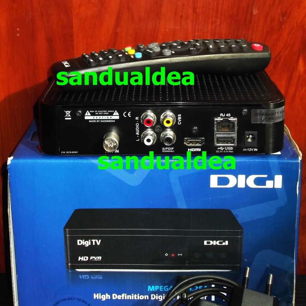 RECEIVER DECODOR FULL HD-rcs rds/digi tv cablu cu PVR (inregistrare ...