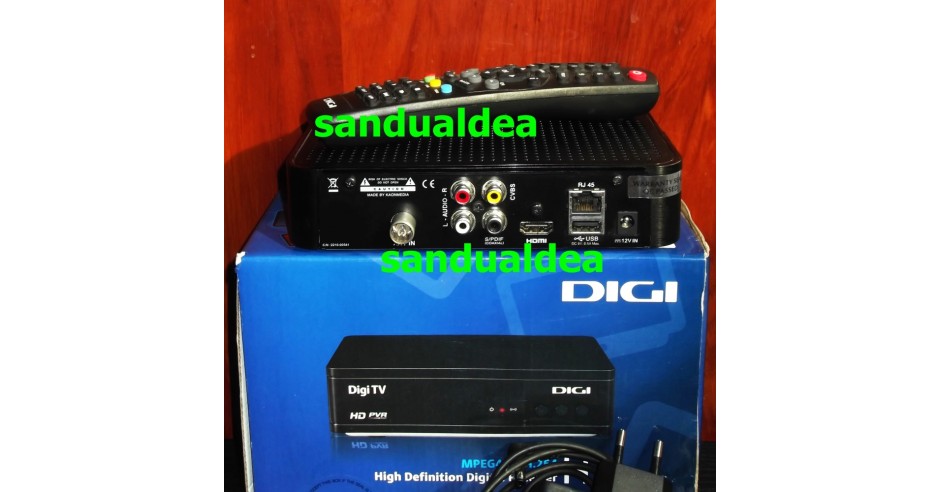 RECEIVER DECODOR FULL HD-rcs rds/digi tv cablu cu PVR (inregistrare ...