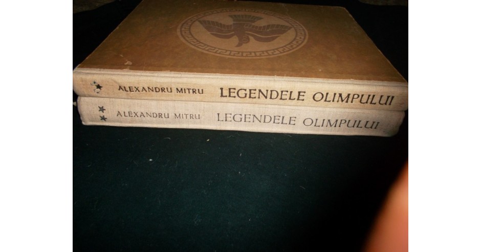 Legendele Olimpului (2 Vol./ Zeii -eroii)- Al. Mitru(cartonate) | arhiva Okazii.ro