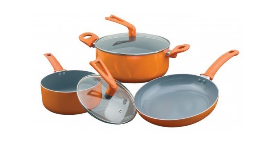 Set de oale Heinner Gisela, 5 piese, acoperire ceramica | arhiva Okazii.ro