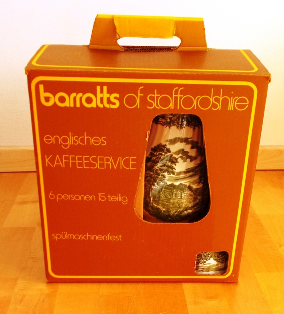 Set - ceai / cafea / desert - Englezesc - Barrats - 6 persoane - NOU ...