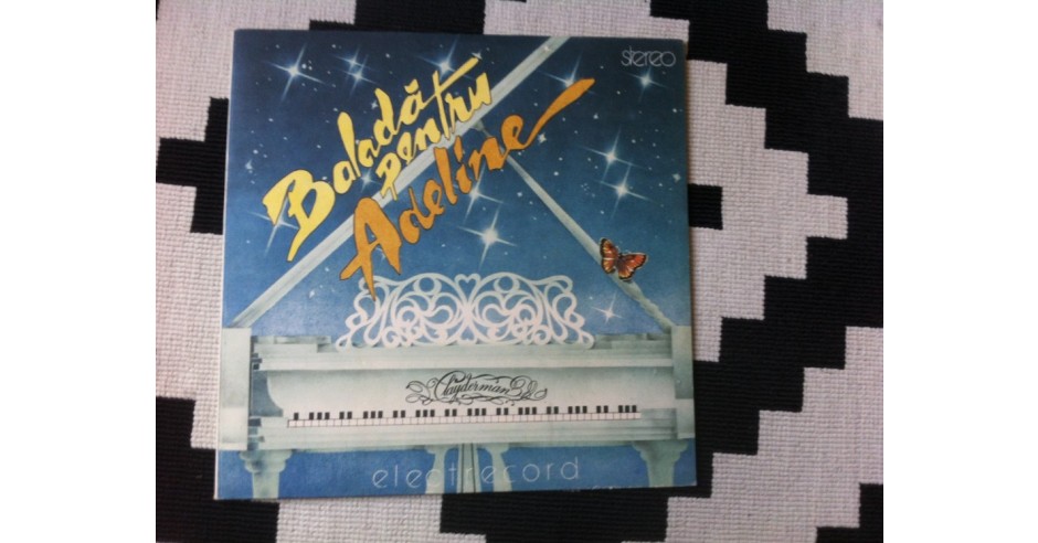 Balada pentru Adeline Radu Alexandru Simu disc vinyl lp muzica pian ...
