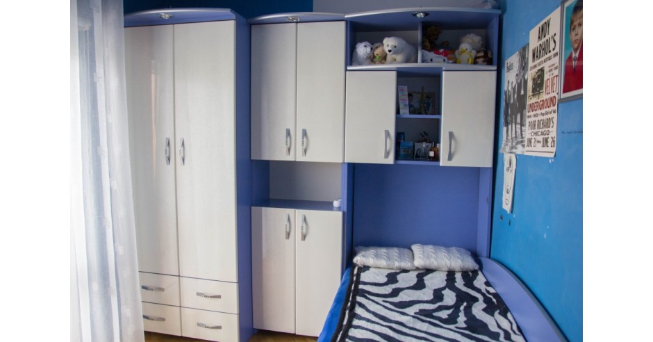 Mobila camera tineri/adolescenti, posformic alb | arhiva Okazii.ro