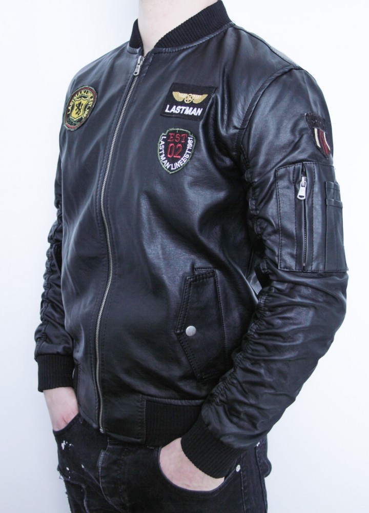 Geaca pilot piele ecologica aviator tip zara | arhiva Okazii.ro