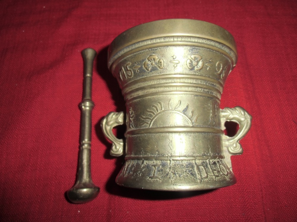 Mojar din bronz masiv 10,5 cm | arhiva Okazii.ro