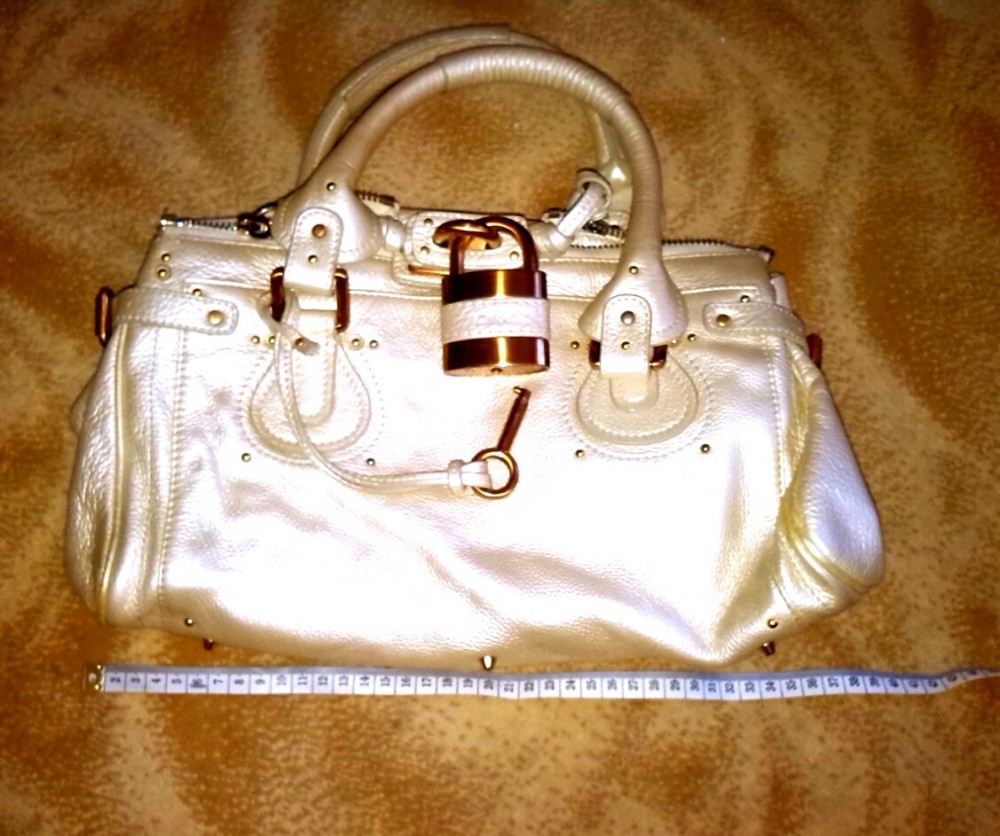 Geanta Chloe originala Piele naturala bej | arhiva Okazii.ro