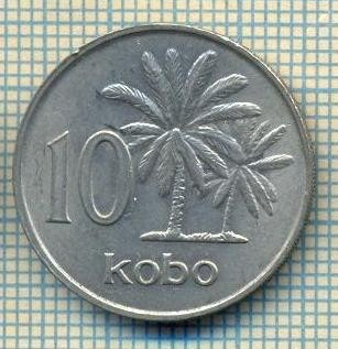 10072 MONEDA - NIGERIA - 10 KOBO -anul 1973 -starea care se vede ...
