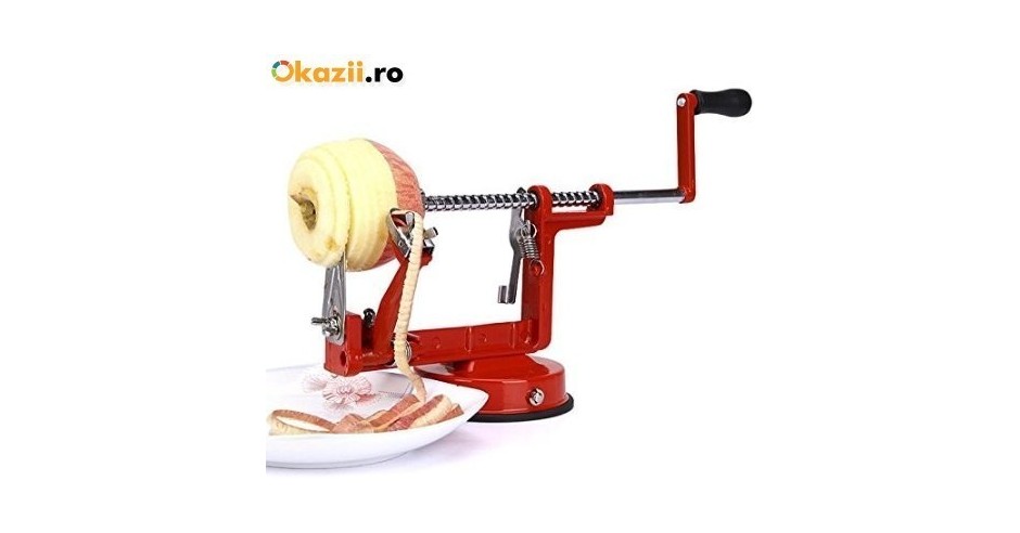 Aparat pentru curatat si taiat in spirala mere | arhiva Okazii.ro