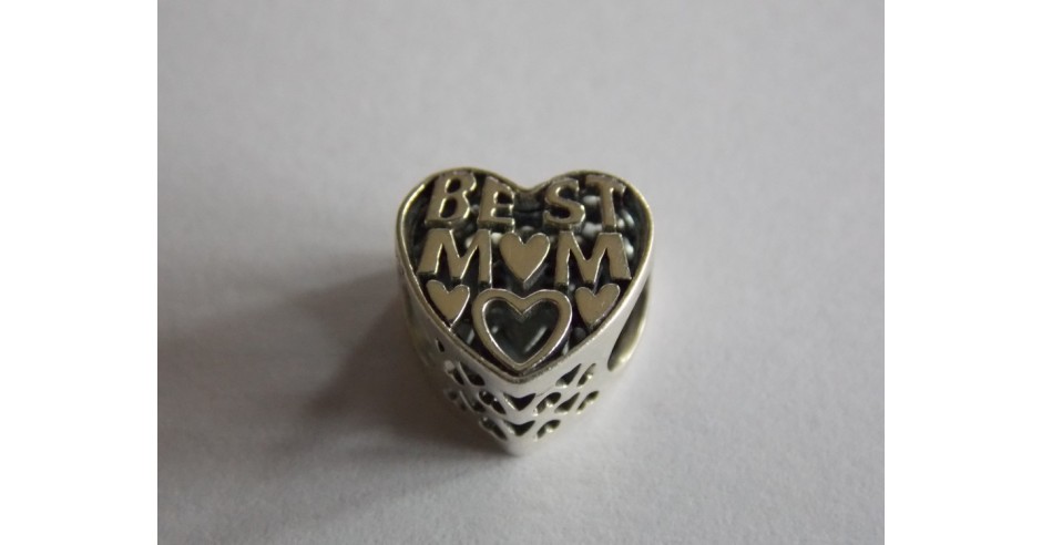 Talisman Pandora din argint -791882-Cea mai buna mama | arhiva Okazii.ro