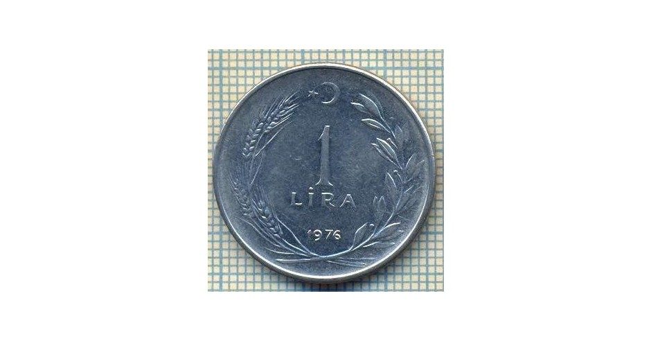 10247 MONEDA - TURCIA - 1 LIRA -anul 1976 -starea care se vede | arhiva ...