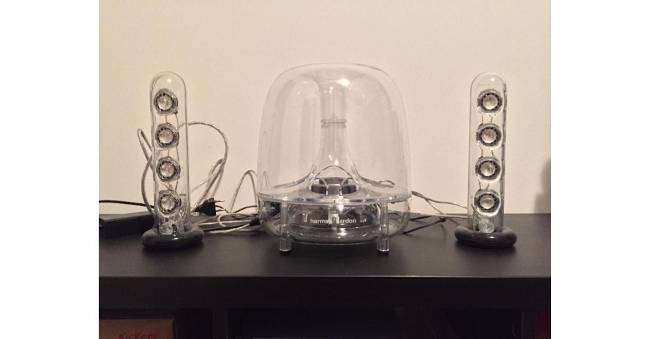 Boxe active 2.1 Harman Kardon Soundsticks III (3), 40W RMS | arhiva ...
