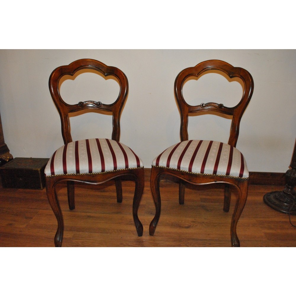 SET DE 6 SCAUNE VECHI RECENT RETAPITATE SI RESTAURATE | arhiva Okazii.ro