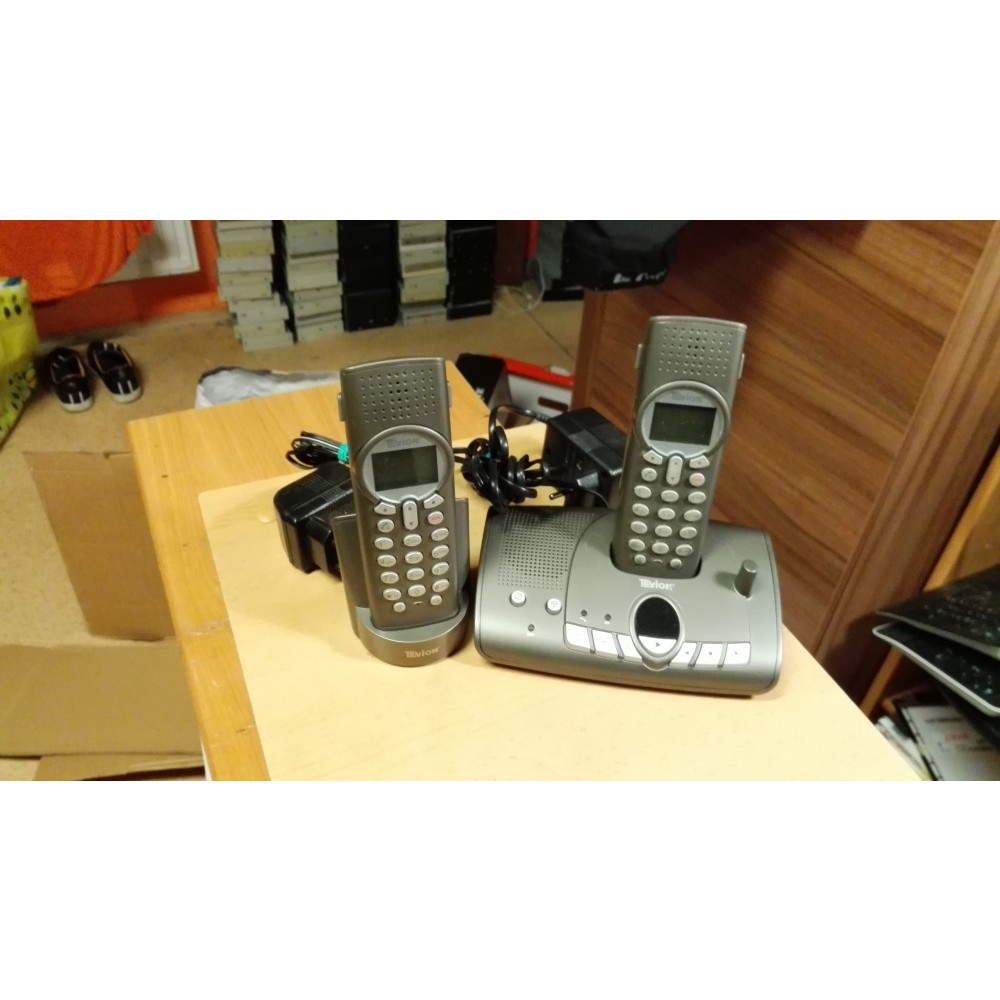 Telefon Fix fara fir 2 Telefoane fara Baterie Tevion MD81199 | arhiva ...