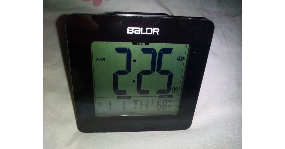 Ceas atomic BALDR cu termometru ?i display iluminat | arhiva Okazii.ro