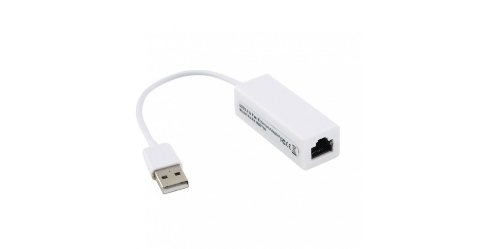 Placa de retea externa cu cablu pe USB 10/100M eth Ethernet Network LAN ...