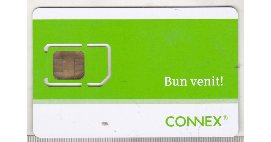 Bnk card Cartela telefonica de colectie - SIM Connex - stare perfecta ...