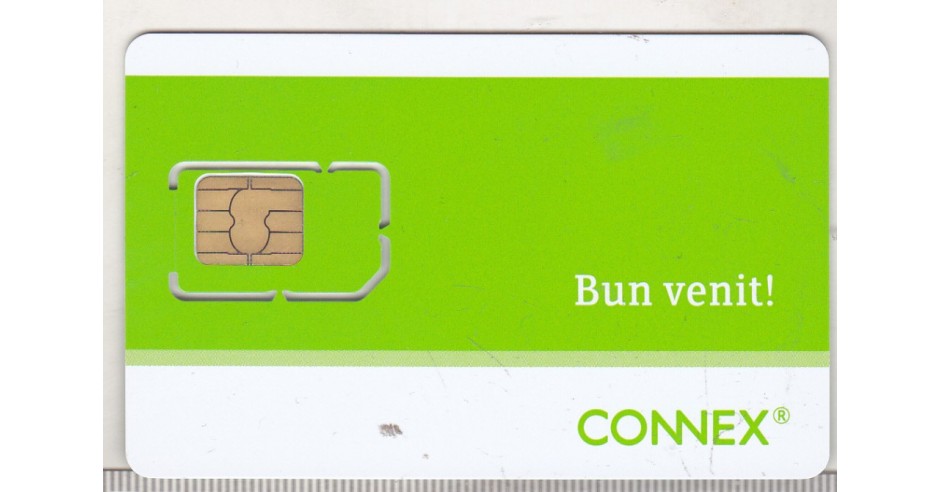 Bnk card Cartela telefonica de colectie - SIM Connex - stare perfecta ...