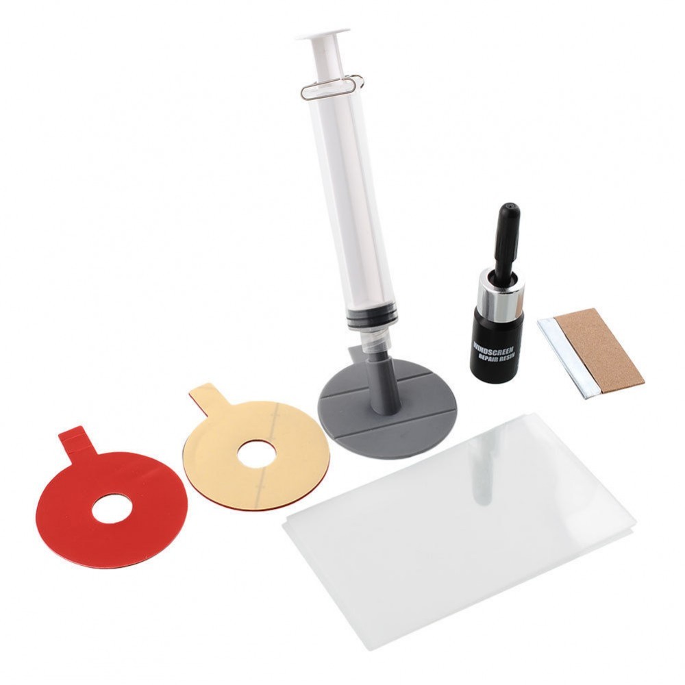 PARBRIZ kit complet de reparat PARBRIZE de masina ciobite zgariate sau ...