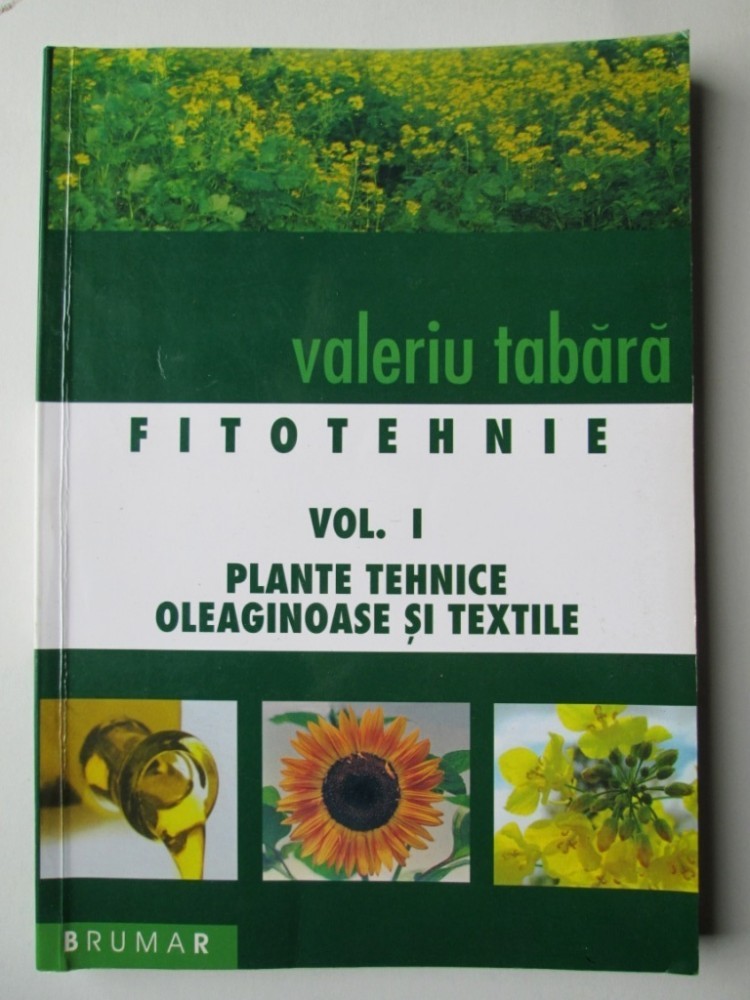 Carte / Manual de Agricultura: Fitotehnie, Valeriu Tabara (2005 ...