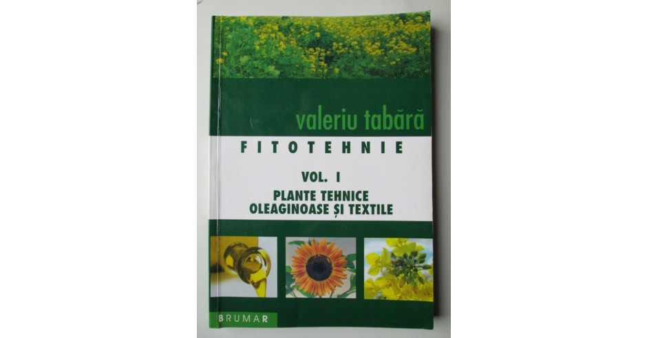 Carte / Manual de Agricultura: Fitotehnie, Valeriu Tabara (2005 ...