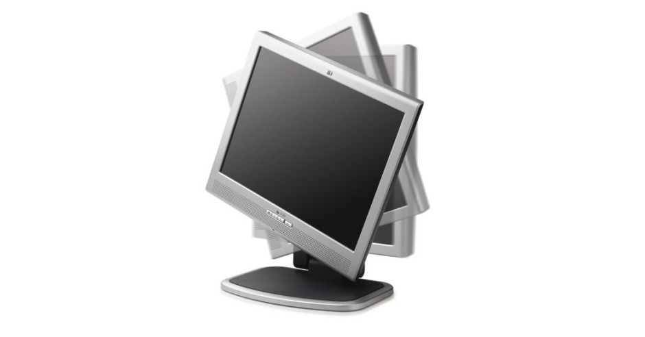Monitor LCD 17 inch HP 1730 PIVOT difuzoare 1280x1024 | arhiva Okazii.ro