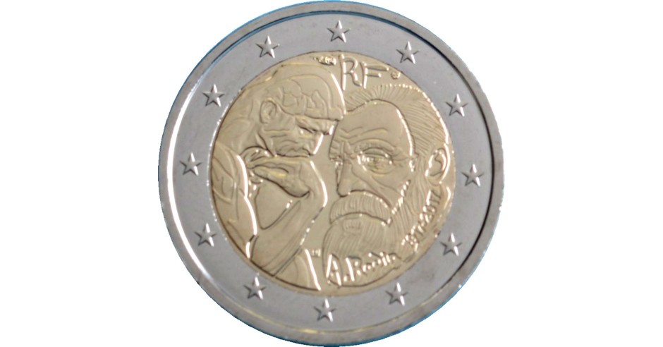 NOU - Franta moneda comemorativa 2 euro 2017 - Rodin - UNC | arhiva ... NOU - Franta moneda comemorativa 2 euro 2017 - Rodin - UNC | arhiva ...