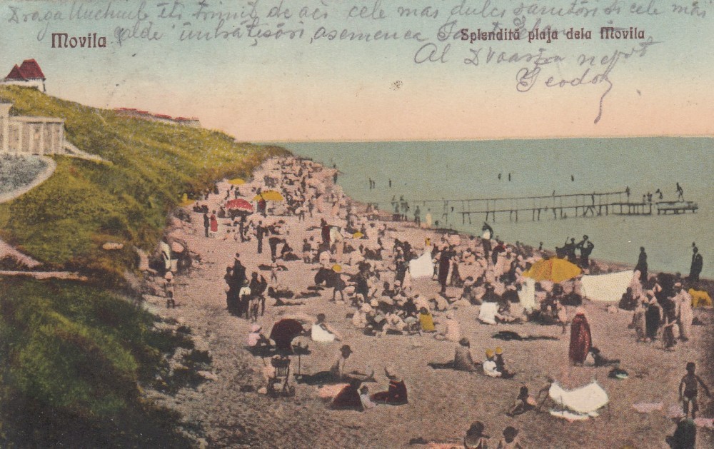 TECHIRGHIOL MOVILA SPLENDIDA PLAJA DE LA MOVILA CIRCULATA 1928 | arhiva ...