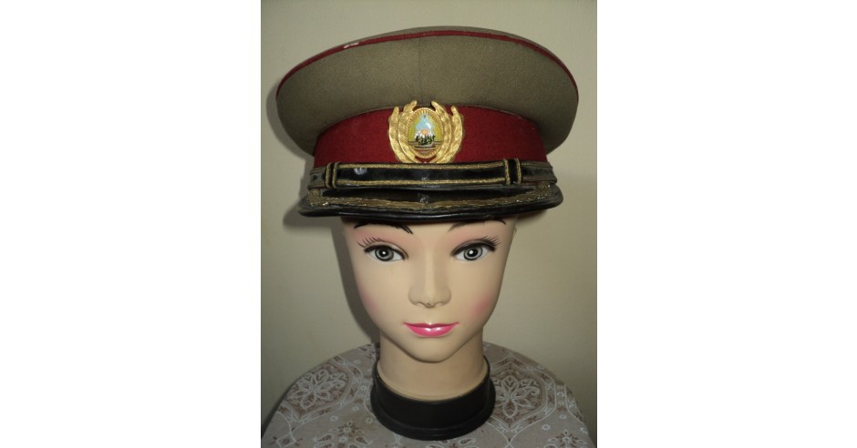 CHIPIU/CASCHETA MILITARA ARMATA ROMANA -OFITER DE INFANTERIE R.S.R. pt ...