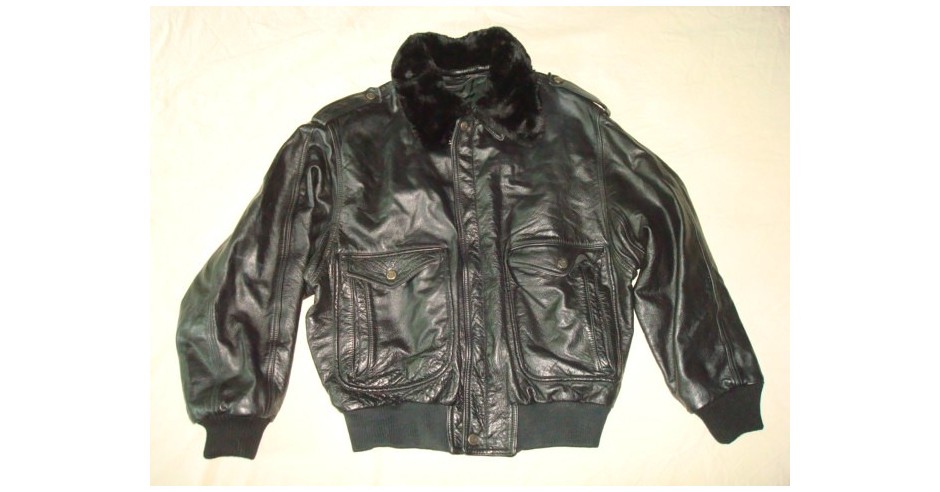 Geaca aviator/pilot, barbati, piele naturala US Air Force Aviation ...