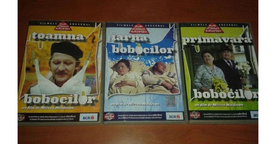Seria TOAMNA BOBOCILOR 3 dvd uri originale | arhiva Okazii.ro