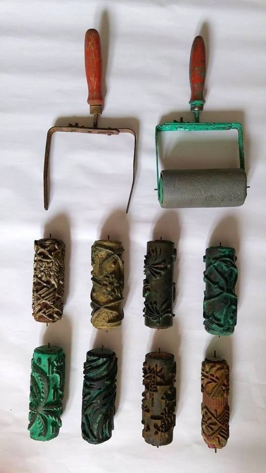 Set Rol / role zugravit vechi, folosit la zugravirea si decorarea ...