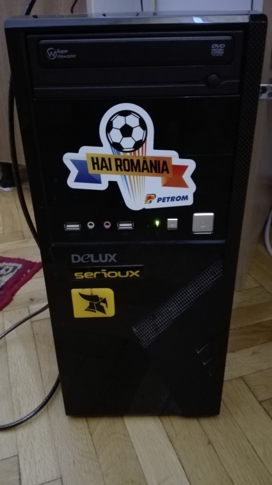 PC complet Unitate+Monitor+Mouse/Tastatura/Casti Set Gaming | arhiva ...