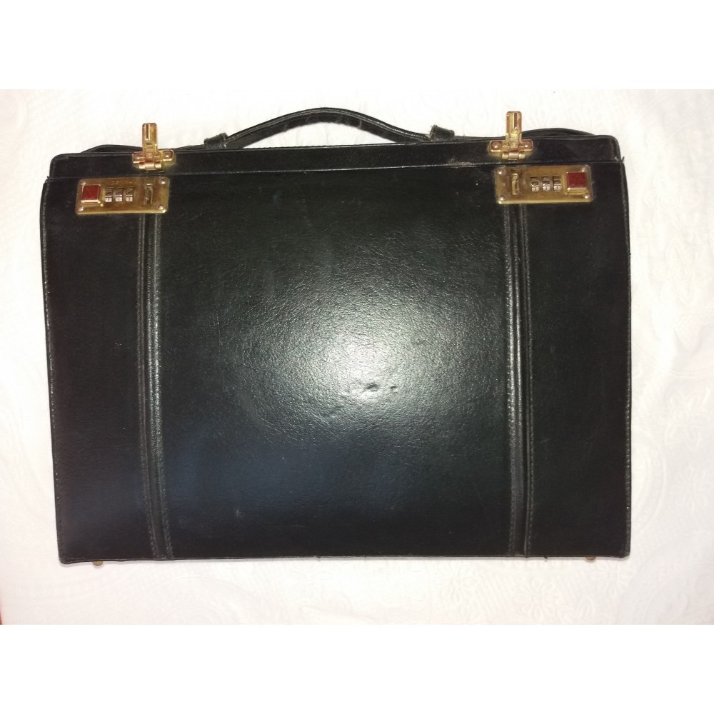 GEANTA-DIPLOMAT eleganta din piele, CU CIFRU, stare f buna, pt. femei ...