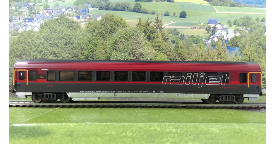 Vagon calatori RAILJET OBB, PIKO 57644, scara 1:87 | arhiva Okazii.ro