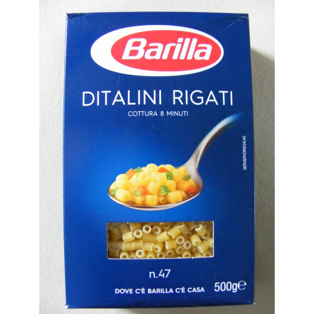 Barilla 47 Ditalini Rigati - macaroane pentru pescuit | arhiva Okazii.ro